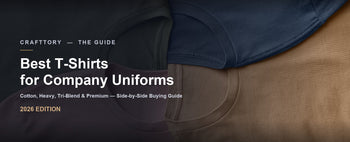 Best T-Shirts for Company Uniforms 2026 – CraftTory